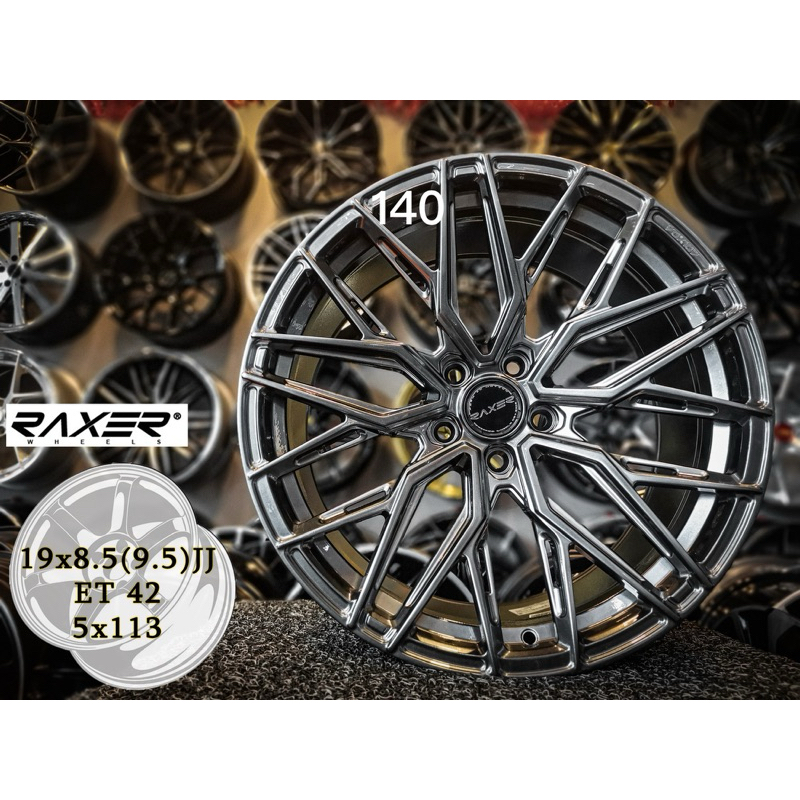 Raxer VOX107（F）19x8.5JJ（R）9.5JJ 5x113 HB（140） | Shopee Malaysia