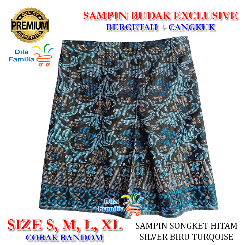 Sampin Budak Lelaki Exclusive Siap Pakai Bergetah Samping Songket Kids ...