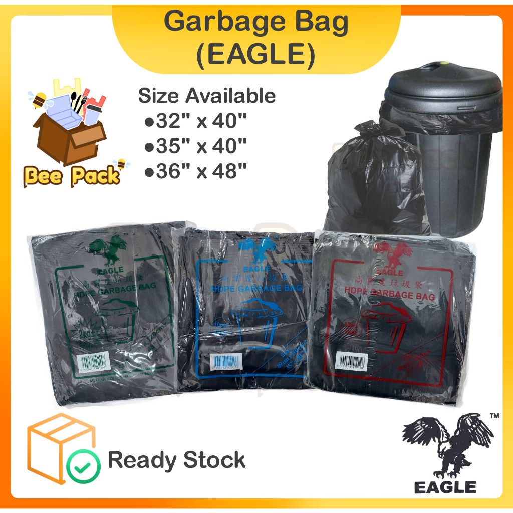 Garbage Bag /Rubbish Bag /Trash Bag /Beg Plastik Sampah /垃圾袋 (Extra ...