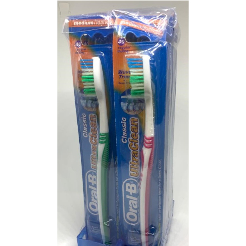 Oral B Toothbrush Classic Ultra Clean Medium (1 PCS) | Shopee Malaysia