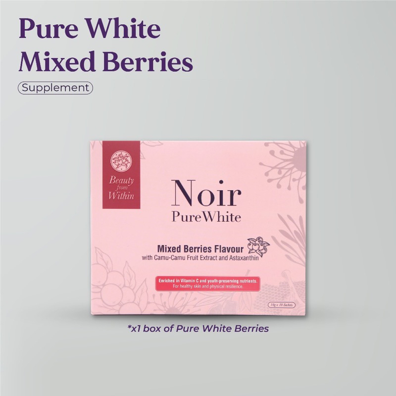 Pure White Berries | Kesihatan Dalaman dan Mencerahkan luaran | Shopee ...