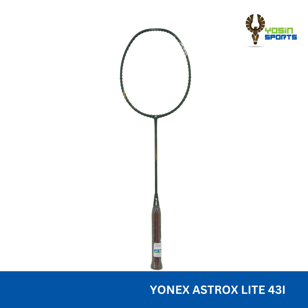 YONEX ASTROX LITE 43I DARK GREEN (5U G5) Badminton Racket + Free String ...