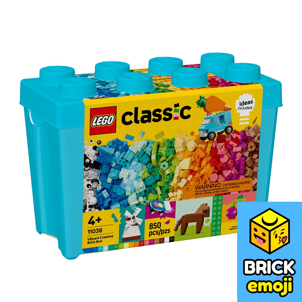 LEGO 11038 Classic Vibrant Creative Brick Box | Shopee Malaysia
