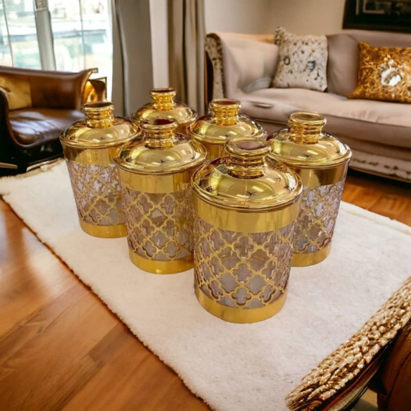 READY STOCK NEW BALANG KUIH RAYA ACRYLIC GOLD, BEKAS KUIH RAYA ACRYLIC ...