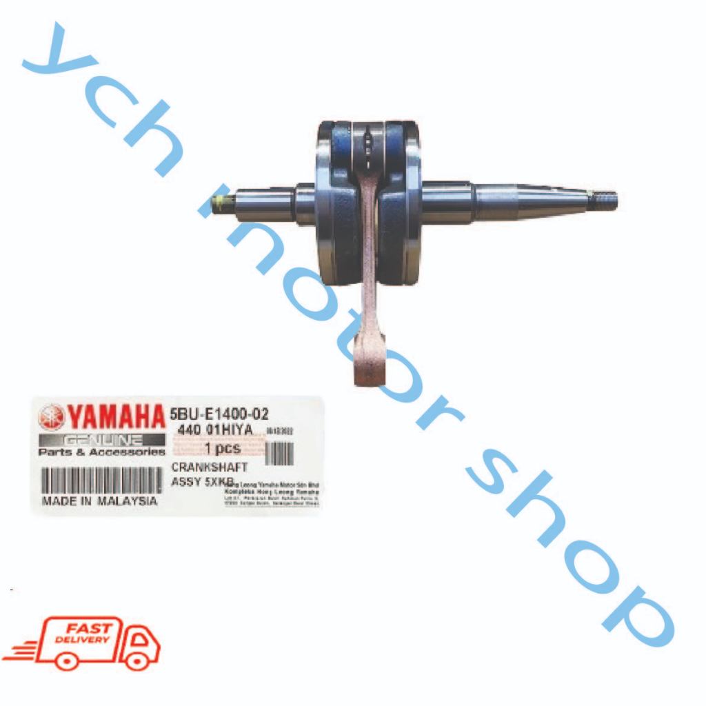YAMAHA Y125 Y125Z Y125ZR 125Z 125ZR 100% ORIGINAL CRANKSHAFT ASSY CRANK SHAFT COMP COMPLETE ...