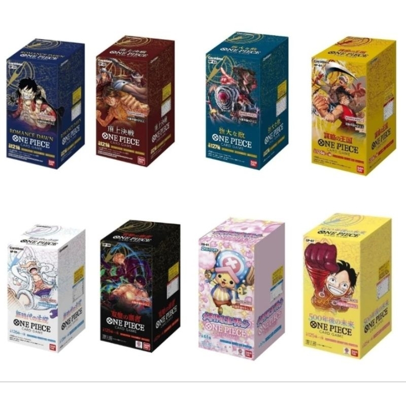 [Bandai] One Piece TCG OP06 /OP07 (1BOX @24BOOSTER pack) | Shopee Malaysia