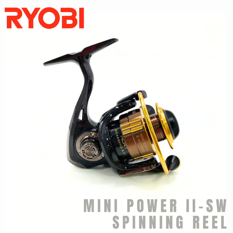 RYOBI Mini Power II - SW Spinning Reel Series | Shopee Malaysia