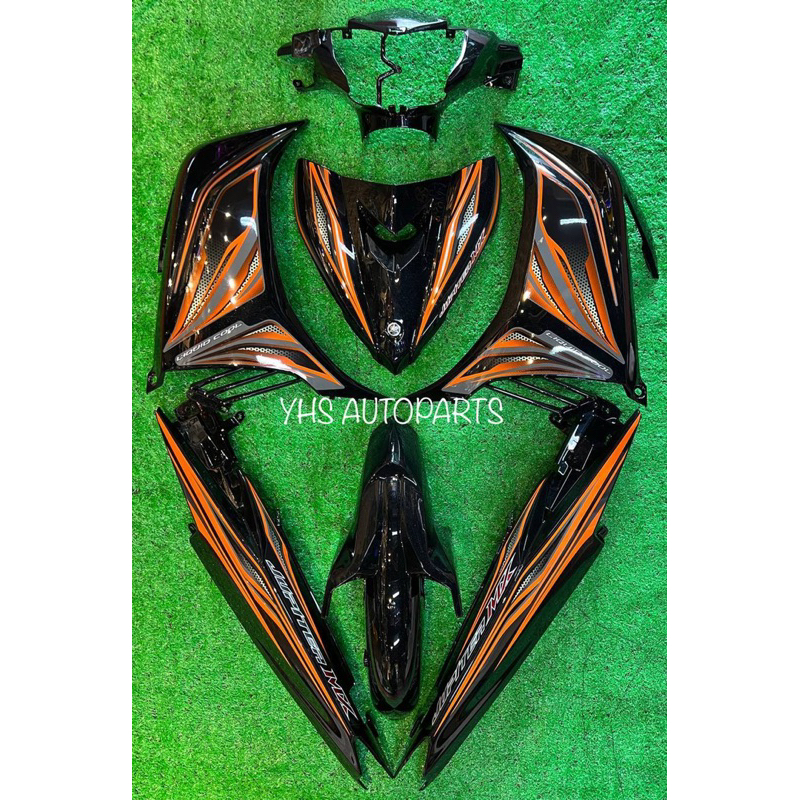 Coverset LC135 V2/V3/V4/V5/V6/V7 LC V2-V7 Hitam Purple Black Purple Cover Jupiter Aurora Oren ...