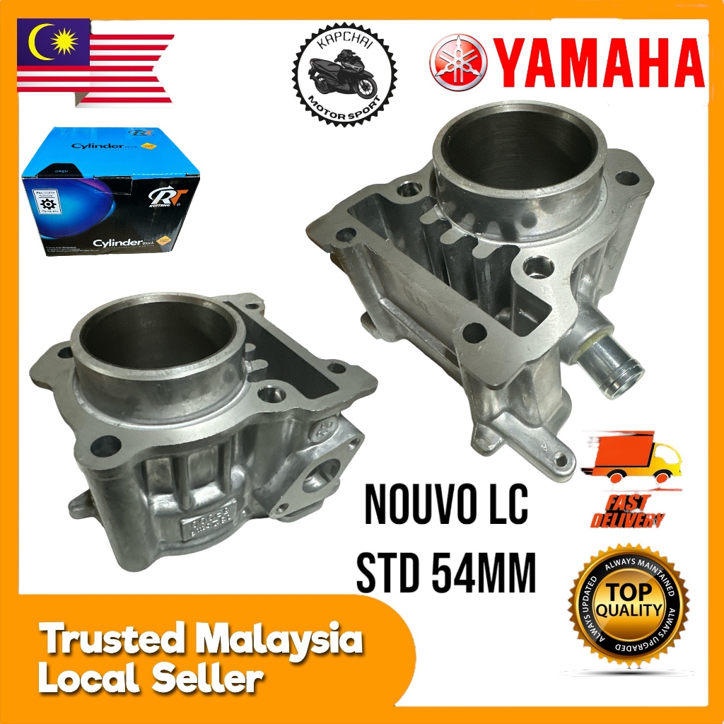 YAMAHA NOUVO LC 54MM STD BLOCK STD CYLINDER BLOCK | Shopee Malaysia