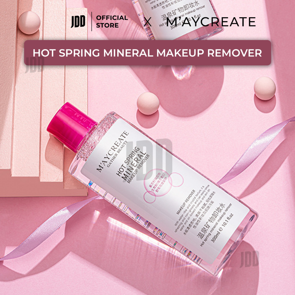 MAYCREATE Hot Spring Mineral Makeup Remover Skin Care Deep Cleansing ...