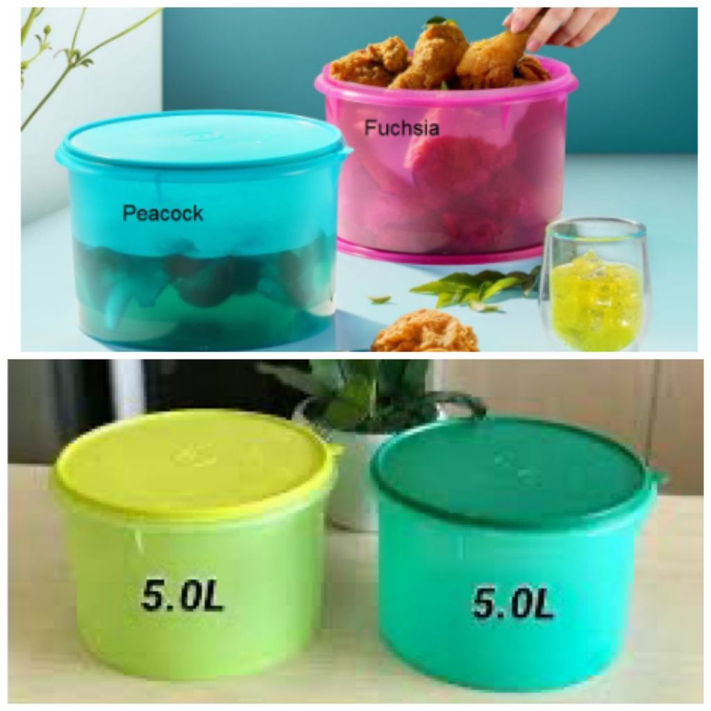 HH82060 Tupperware Jumbo Canister 5L/ Tupperware Canister Airtight ...