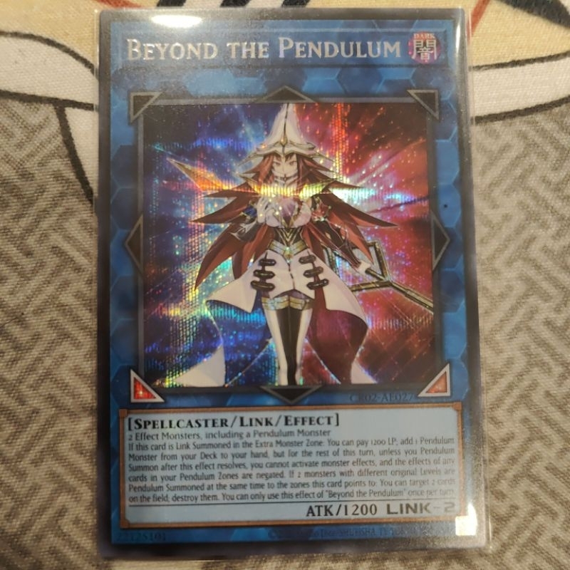 Yugioh: CR02-AE027 Beyond the Pendulum (Secret Rare) | Shopee Malaysia