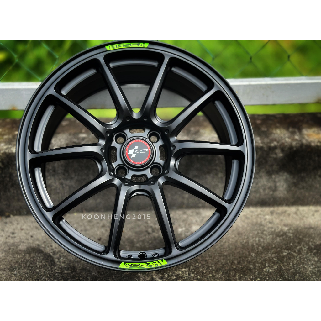 New Car Sport Rim RAXER WHEEL SR55X Flow Forming 17x7J 4x100 ET40 - READY STOCK | Shopee Malaysia