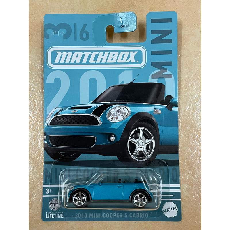 Matchbox Mini Cooper Series 2010 Mini Cooper S Cabrio (Blue) | Shopee ...