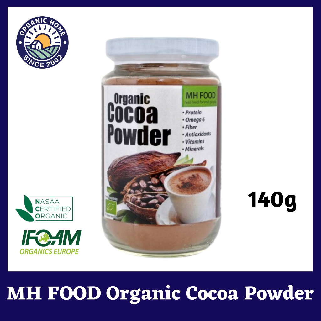 MH FOOD Organic Cocoa Powder (140G) Coklat Versi Diet NO SUGAR 有机无糖可可粉 ...