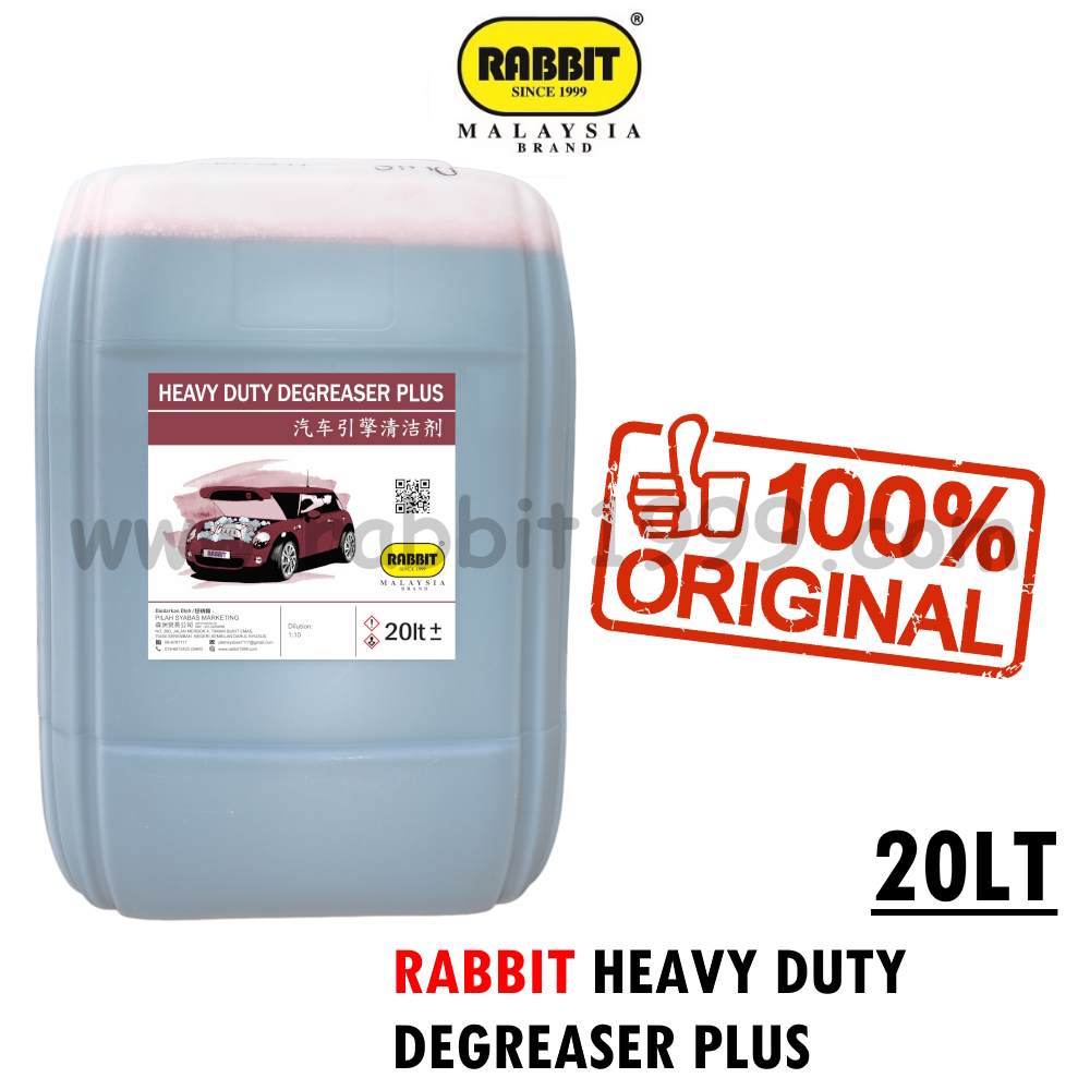 RABBIT HEAVY DUTY DEGREASER PLUS - 20Lt - chemical cuci penggali ...