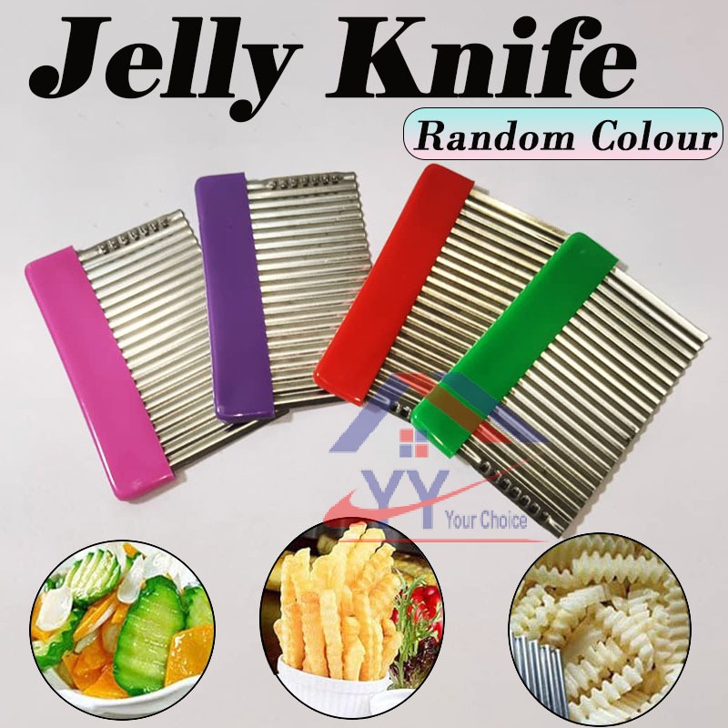 Fried Potato Knife Stainless Steel / Jelly Knife / Pisau Kentang ...