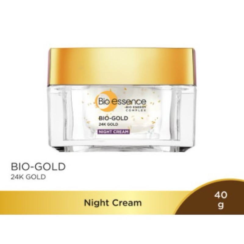 Bio Essence Bio Energy Complex Bio-Gold 24K Gold Night Cream 40g ...