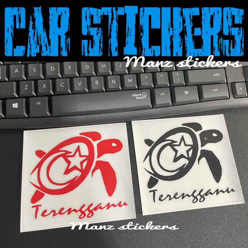 [24 HOURS SHIP] STICKER TERENGGANU PENYU D2 / CAR STICKER TERENGGANU ...