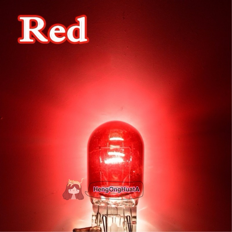FOR CIVIC FD / EK 99 ALBINO TAIL LAMP BULB RED T20 T10 (1set 2biji ...