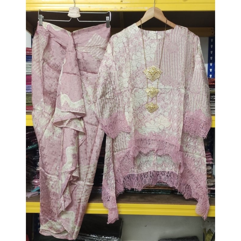 KURUNG JAWA LACE INSTANT PARIO SEMI VISCOSE ☑️BAJU KURUNG PARIO LACE ...