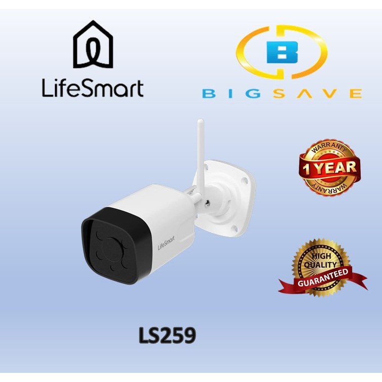 LIFESMART 2MP LS259 SMART HOME OUTDOOR 1080P CCTV CAMERA | Shopee Malaysia