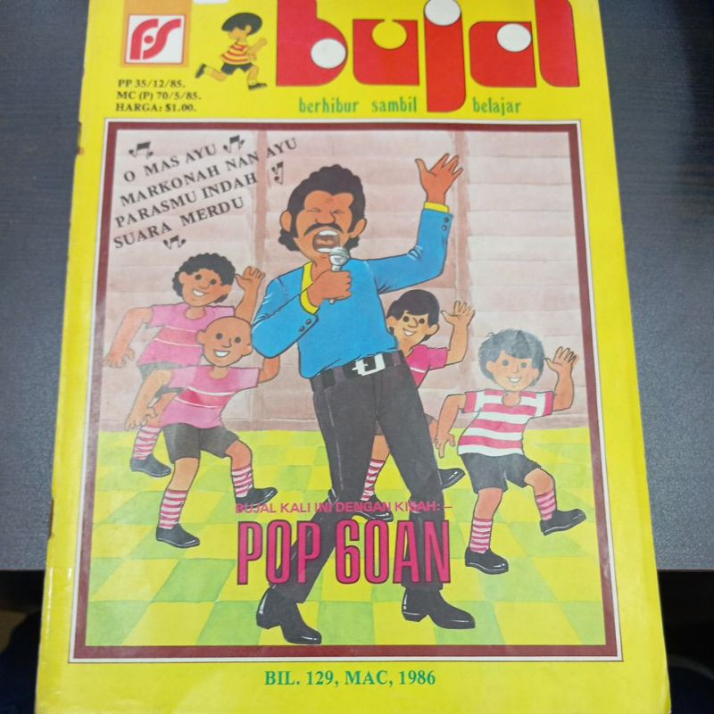 majalah Bujal tahun 1986 | Shopee Malaysia