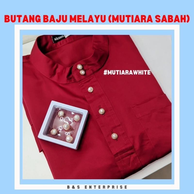 [PROMO AIDILFITRI] BUTANG BAJU MELAYU MUTIARA ASLI SABAH/BUTANG BAJU ...