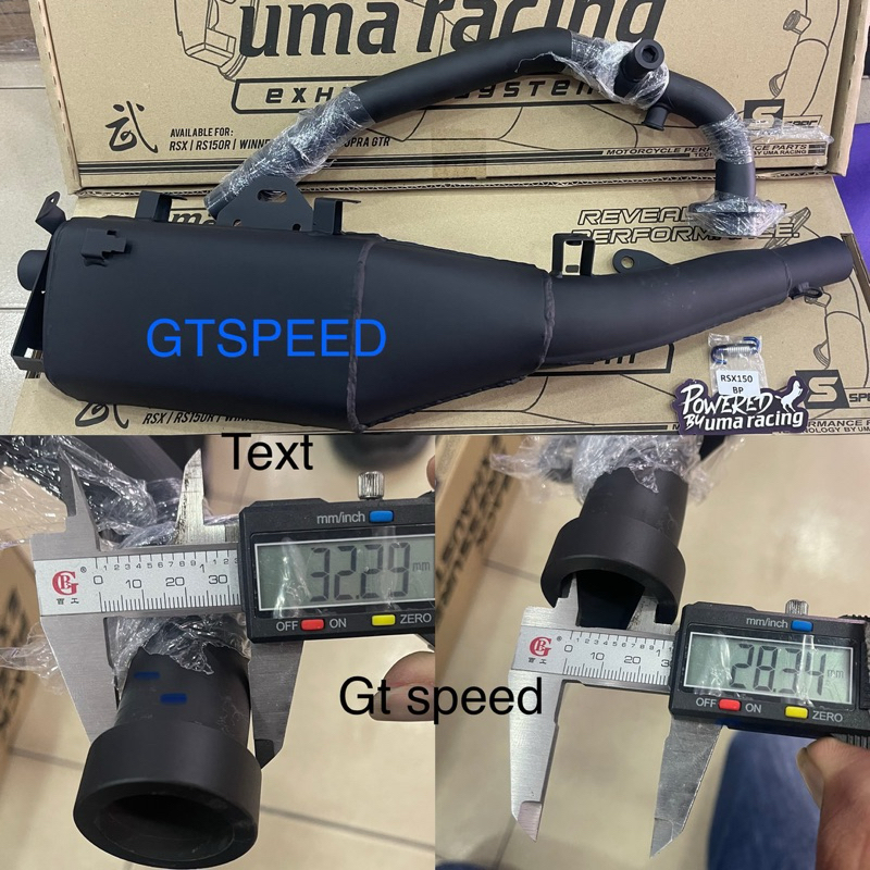 UMA RACING RSX150 28MM X32MM BACKPRESSURE STANDARD CUTTING RACING ...