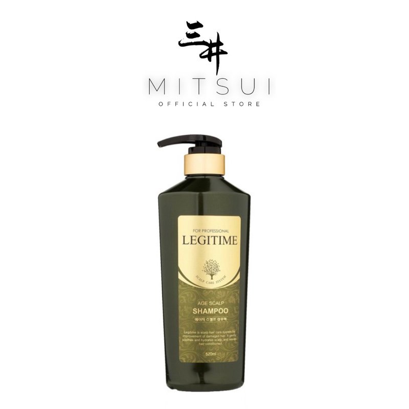 Legitime Age Scalp Shampoo B+ - Relieve Hair Loss & Sensitive Scalp ...