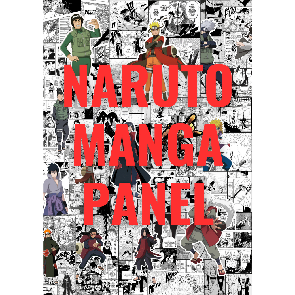 Naruto Character Manga Panel | Shopee Malaysia