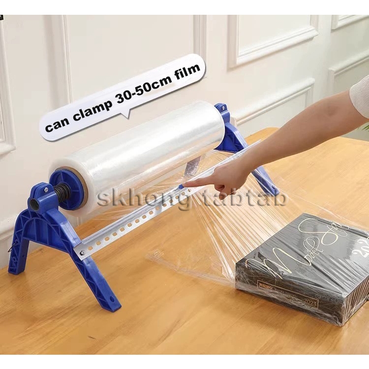 Stretch Film Wrap Dispenser Manual Pallet Wrapper Tool, Table Stretch ...