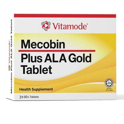 VITAMODE MECOBIN PLUS ALA GOLD KEBAS2 / SAKIT SARAF / SENDI / URAT ...
