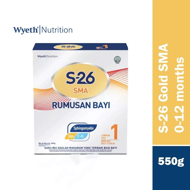 S26 Gold Milk Formula (Step 1/Step 2/Step 3/Step 4) x 550g | Shopee ...