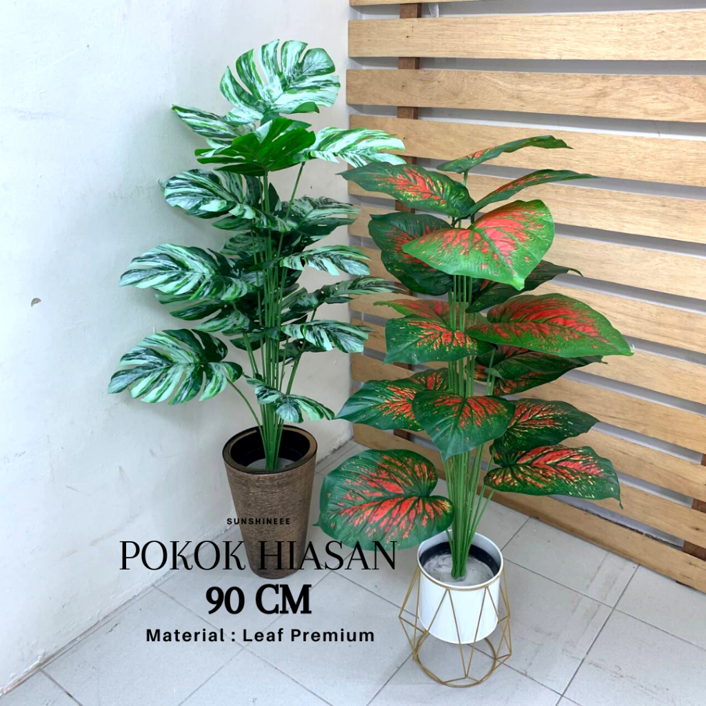 90cm Pokok Viral | Pokok Monstera | Pokok Keladi | Artificial Plants ...