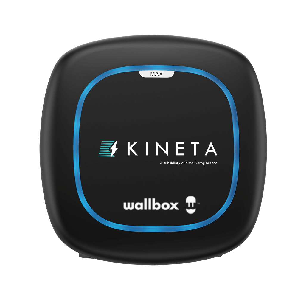 Wallbox Pulsar Max - 22kW EV Charger (Black). Powered by KINETA ...