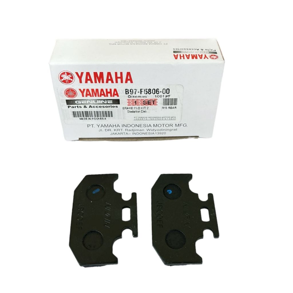 Yamaha R15 YZF R 15 Rear Brake Pad Belakang / Lining Kit Disc Motosikal ...
