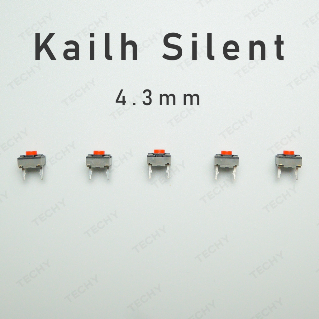 [READY STOCK] Kailh Silent 4.3mm Mouse Micro Switch Techy Tech Store ...