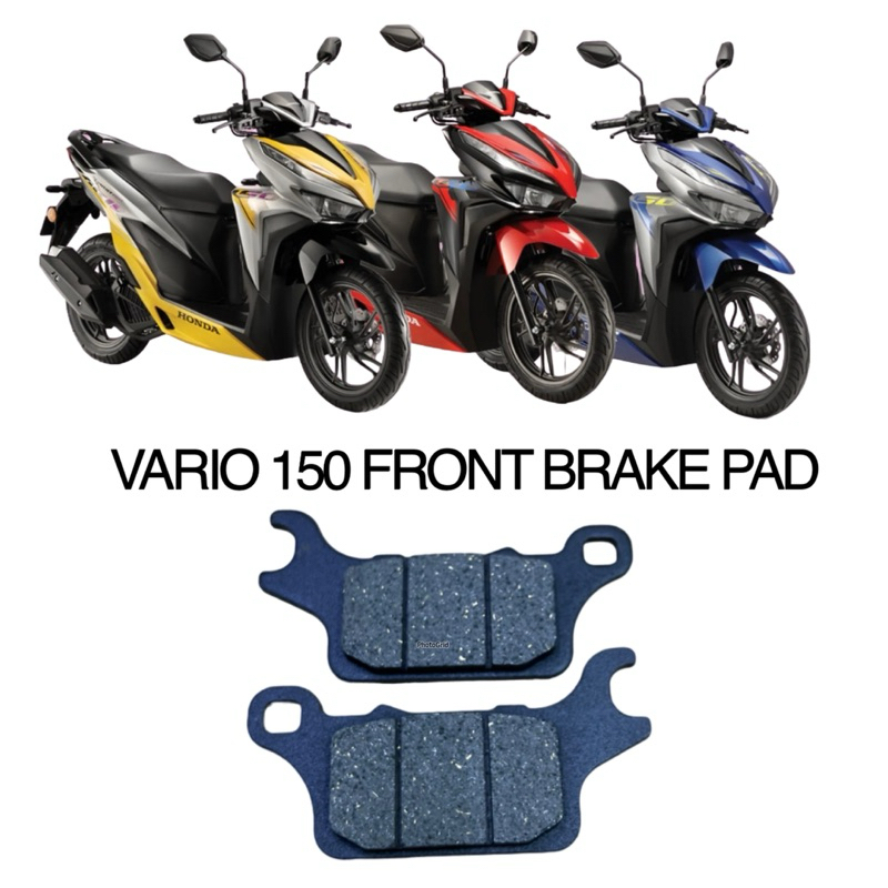 HONDA VARIO 150 FRONT BRAKE PAD | Shopee Malaysia