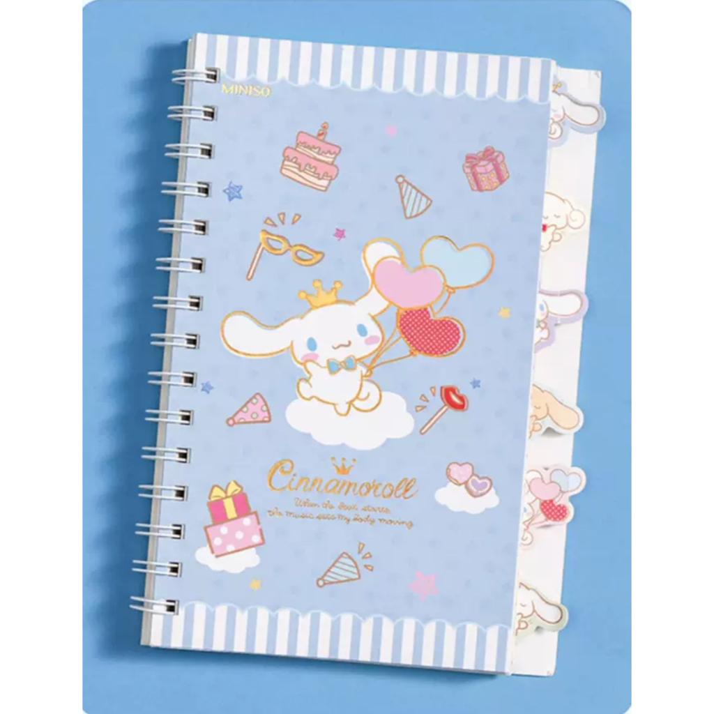 (Ready Stock) Cinnamoroll Notebooks | FREE Sanrio sticker | Shopee Malaysia
