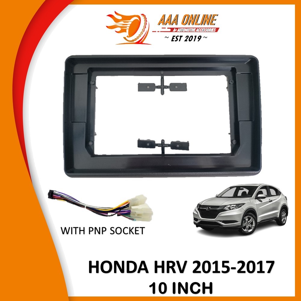 Android Player Casing HONDA HRV 9/10''2015-2023-UV BLACK (With PNP ...