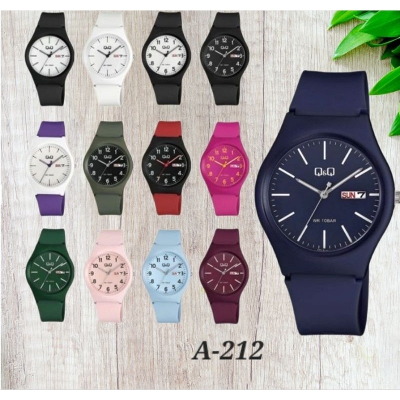 Q&Q by Citizen A212 with Box | Shopee Malaysia