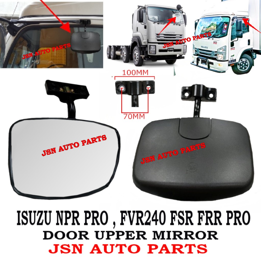 DOOR TOP MIRROR ISUZU NPR PRO NLR PRO FVR240 FRR FSR PRO LORRY TRUCK ...