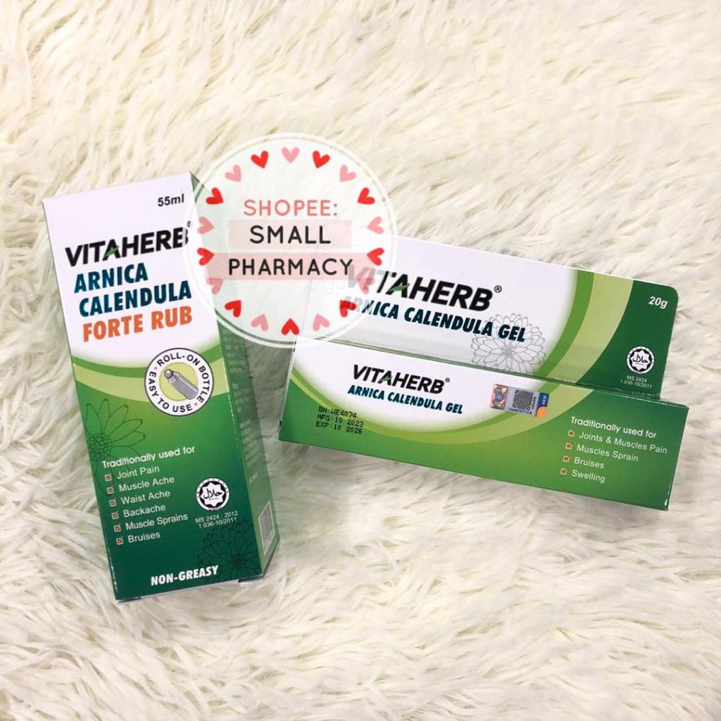 Winwa Vitaherb Arnica Calendula Gel 20g 005063 / Arnica Calendula Forte ...