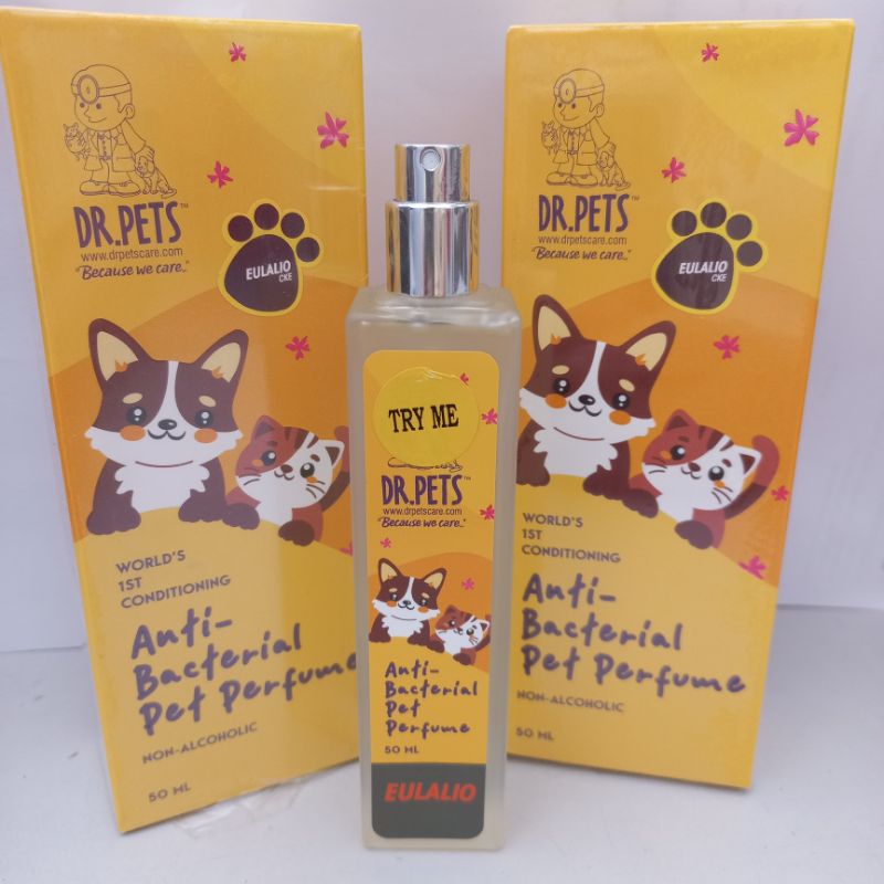 DR.PETS NON-ALCOHOLIC ANTI-BACTERIAL PET PERFUME FOR CATS,DOG AND SMALL ...