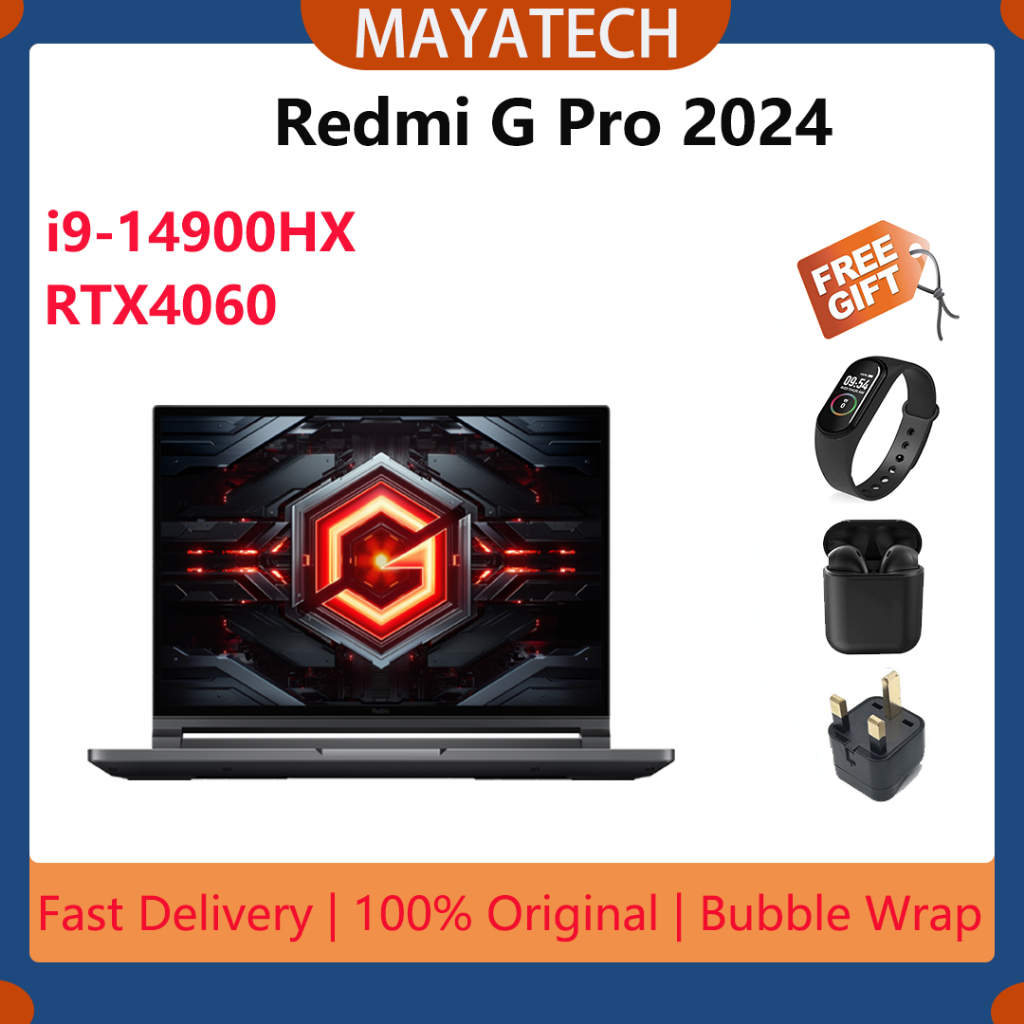Brand New Redmi G Pro 2024 i9-14900HX 16+1TB Gaming laptop 240HZ 16 ...