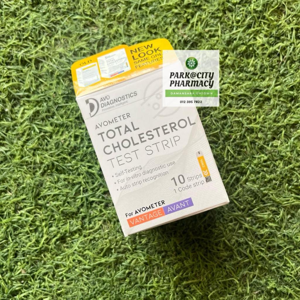 Avometer Vantage & Avant Total Cholesterol Test Strip 10s Avo ...