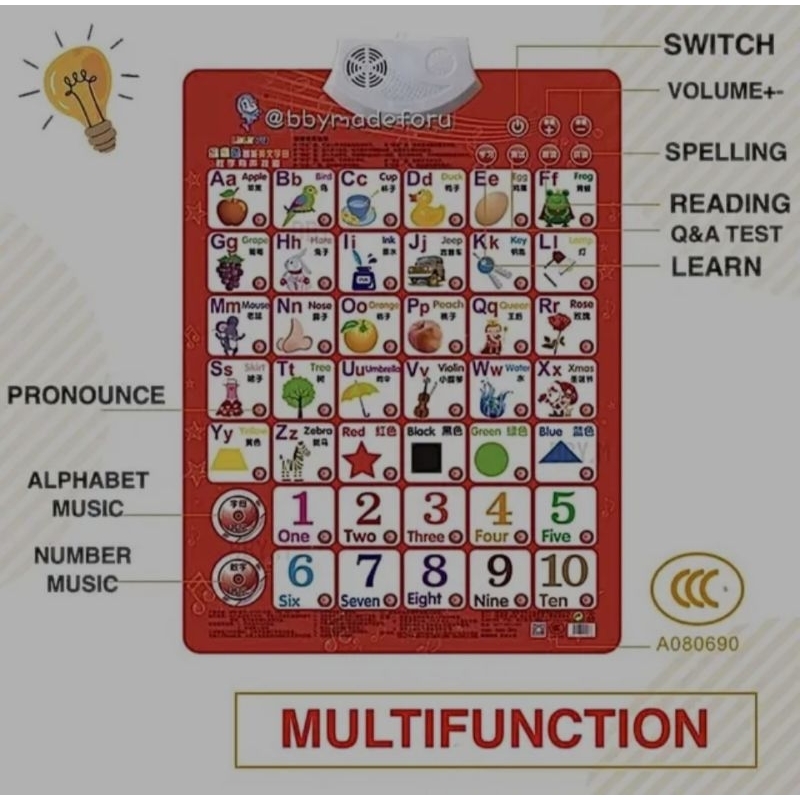 Toys Education Learning Machine Alphabet Music | Shopee Malaysia