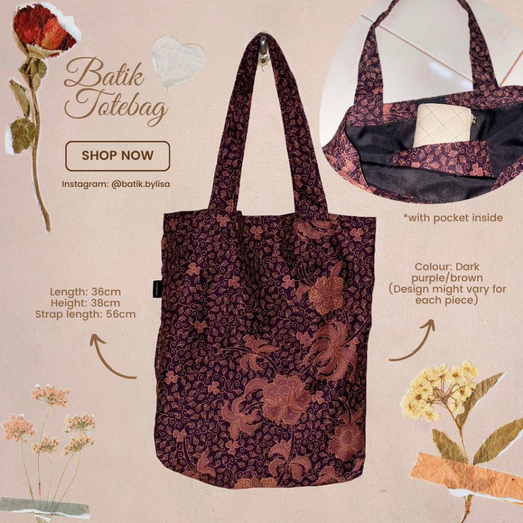 [RESTOCK] HANDMADE Batik Totebag Beg Telekung Murah Viral (Batikbylisa ...