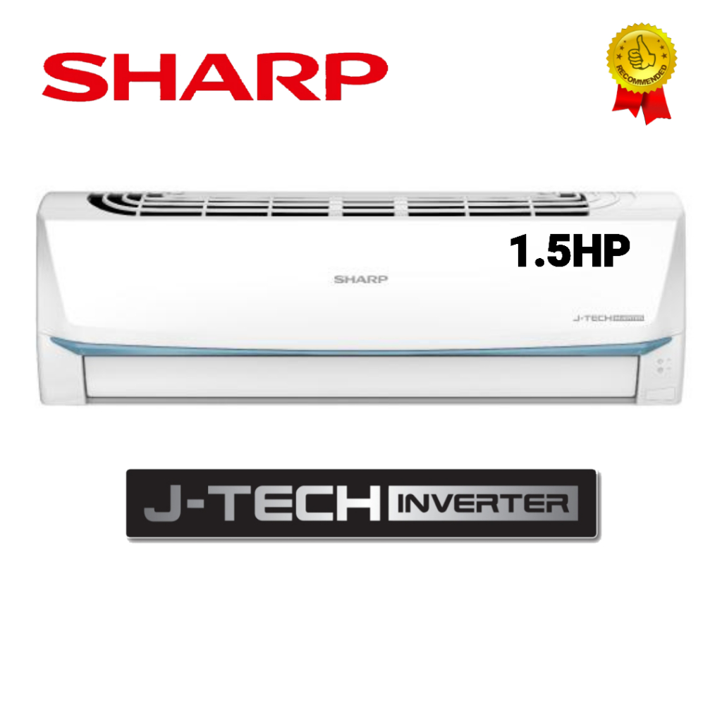 Sharp 1.5HP R32 Inverter 1.5HP Air Conditioner AHX13BED / PENGHAWA ...